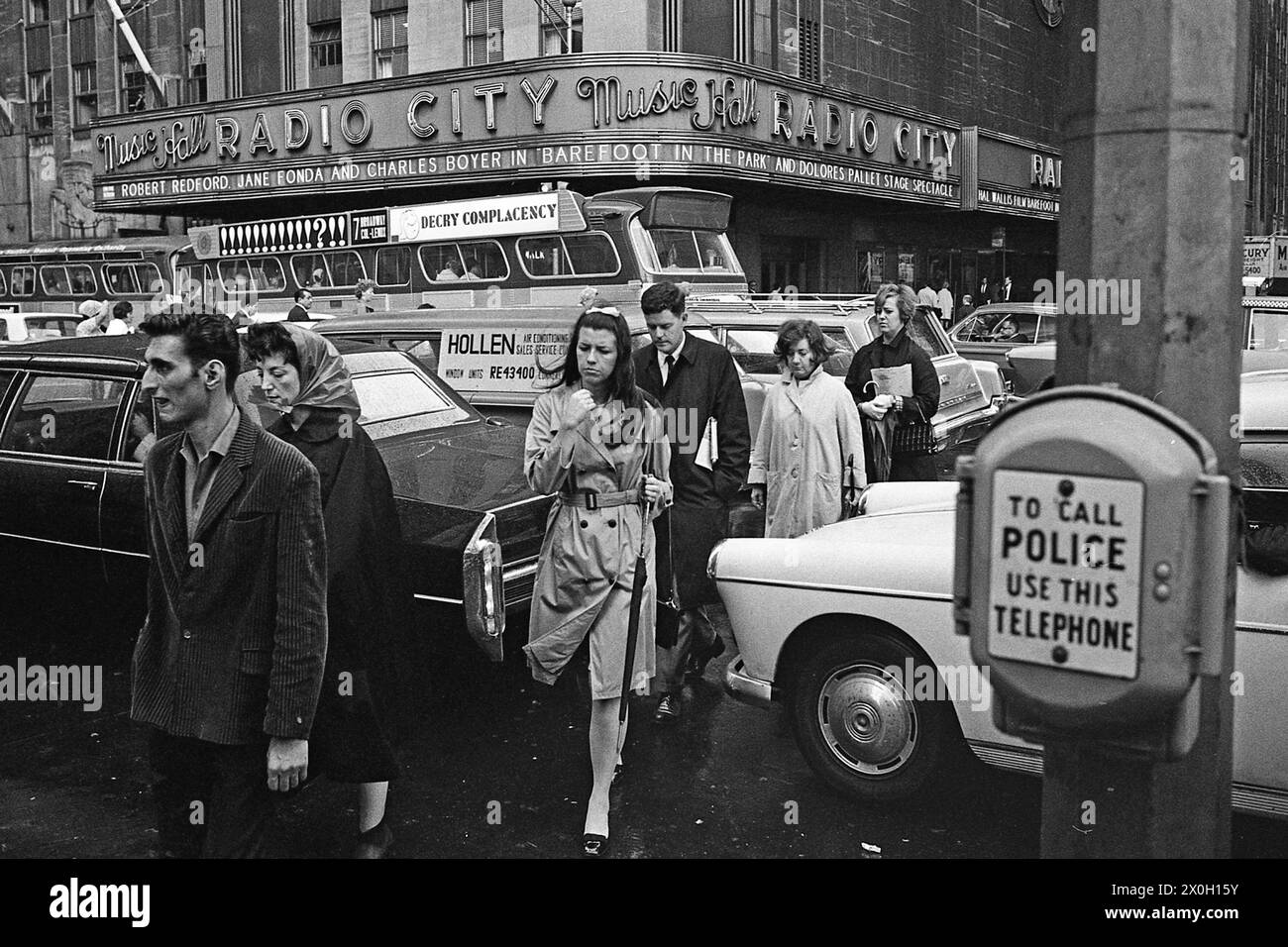 1960s new york city traffic hi-res stock photography and images - Alamy