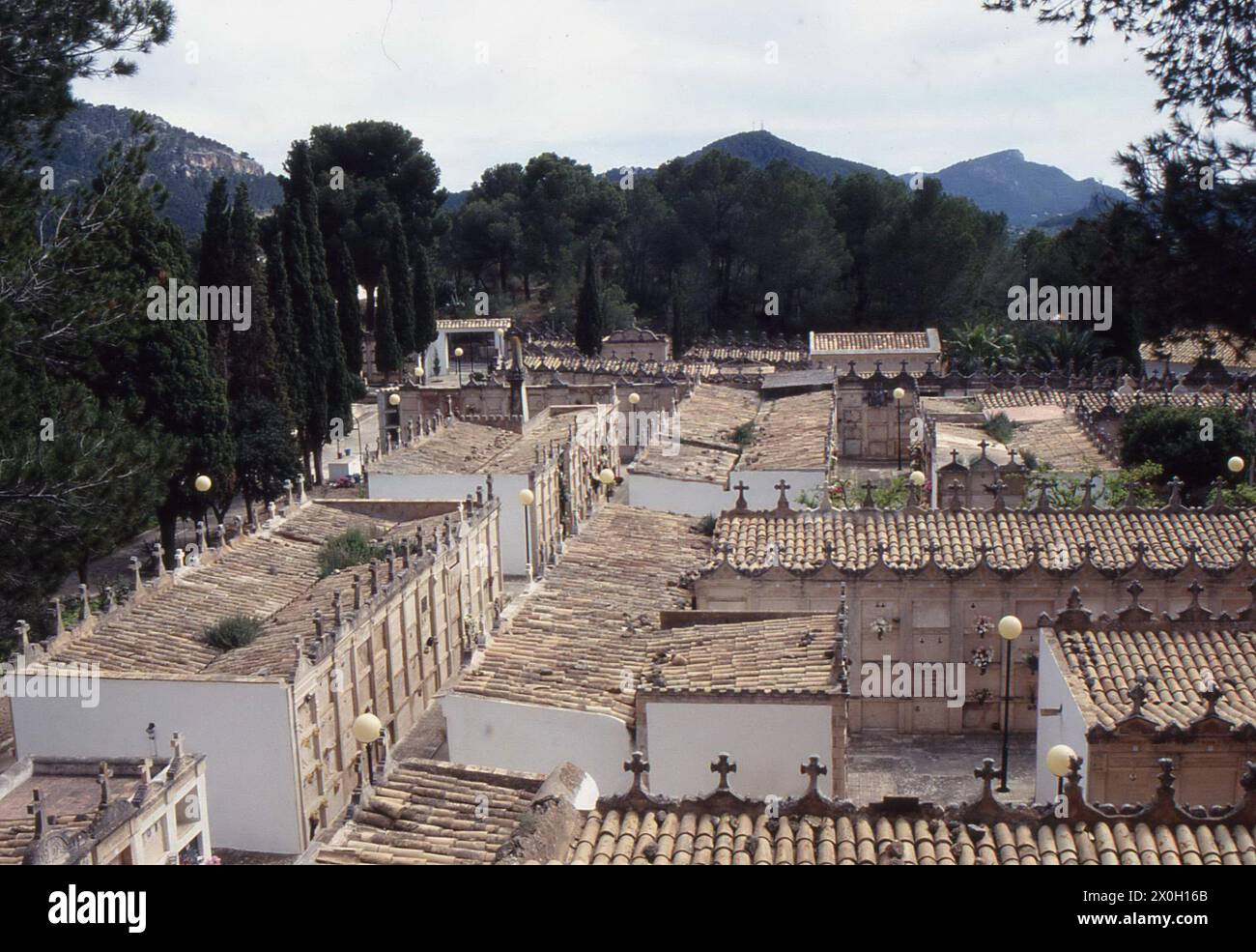 Urn cemetery in Andratx on Majorca (undated picture Stock Photo - Alamy