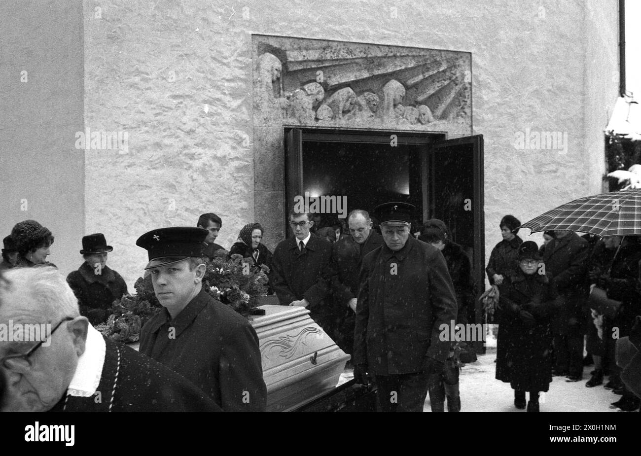 Photo taken at the funeral of Emma Salvermoser. Her heart was donated ...