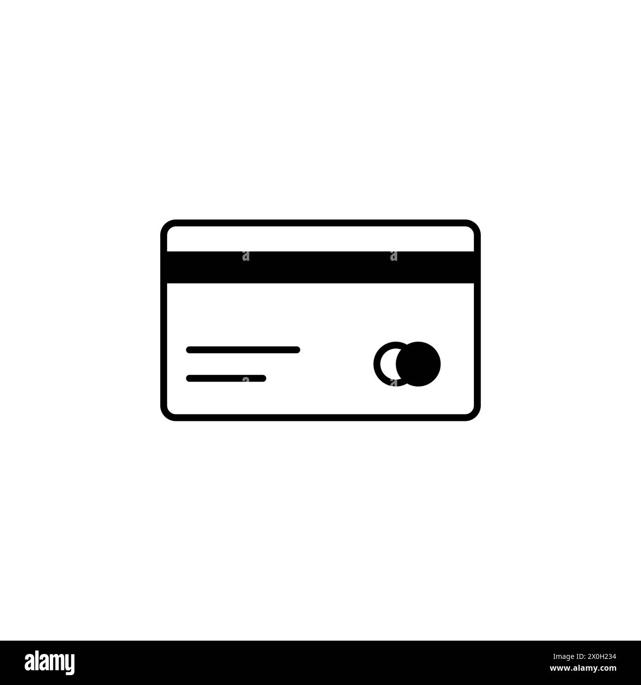 Payment Credit Card flat vector icon. Simple solid symbol isolated on ...