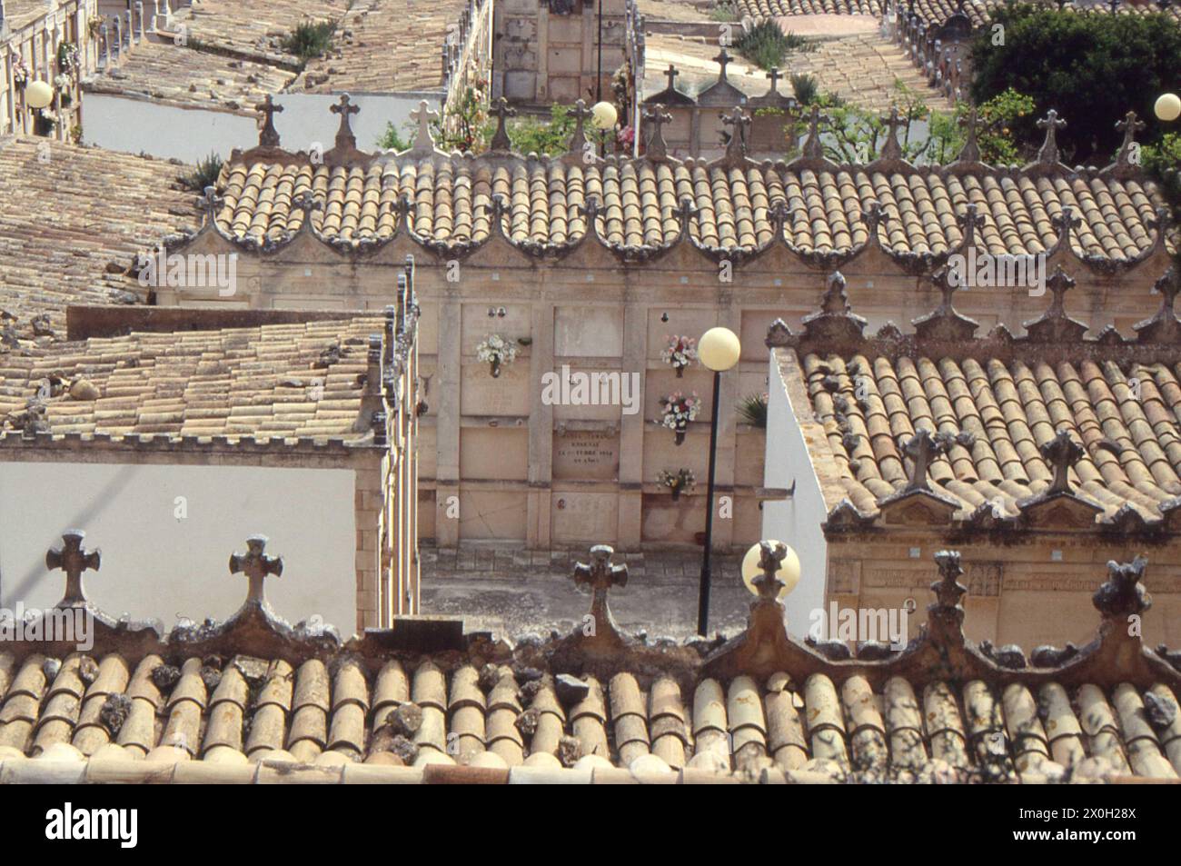 Urn cemetery in Andratx on Majorca (undated picture Stock Photo - Alamy