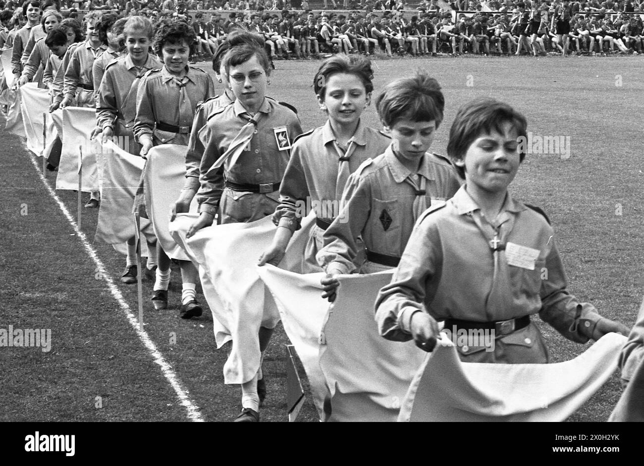 The picture shows Belgian girl scouts. [automated translation] Stock ...