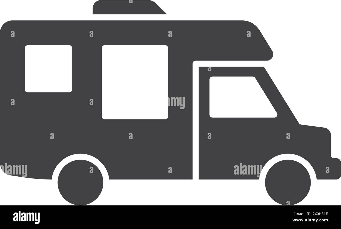 Camper car vector vectors hi-res stock photography and images - Alamy