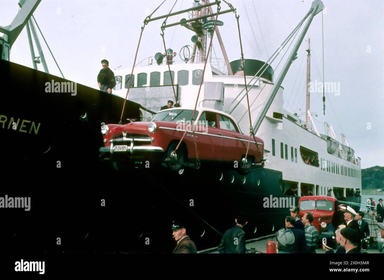 1950s freighter ship hi-res stock photography and images - Alamy
