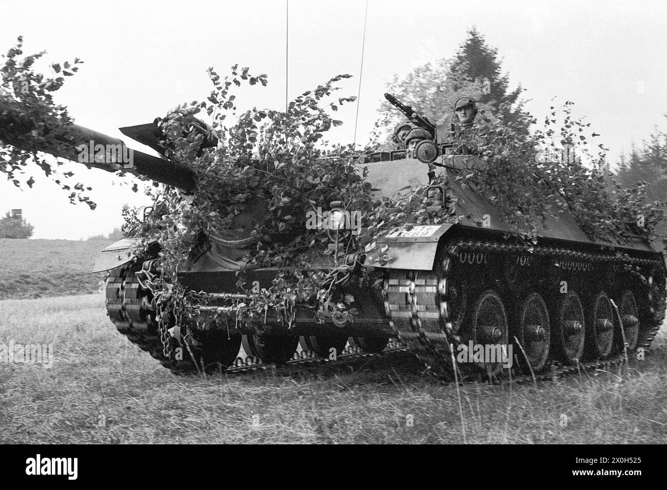 During a military exercise of the II Corps of the German Armed Forces ...