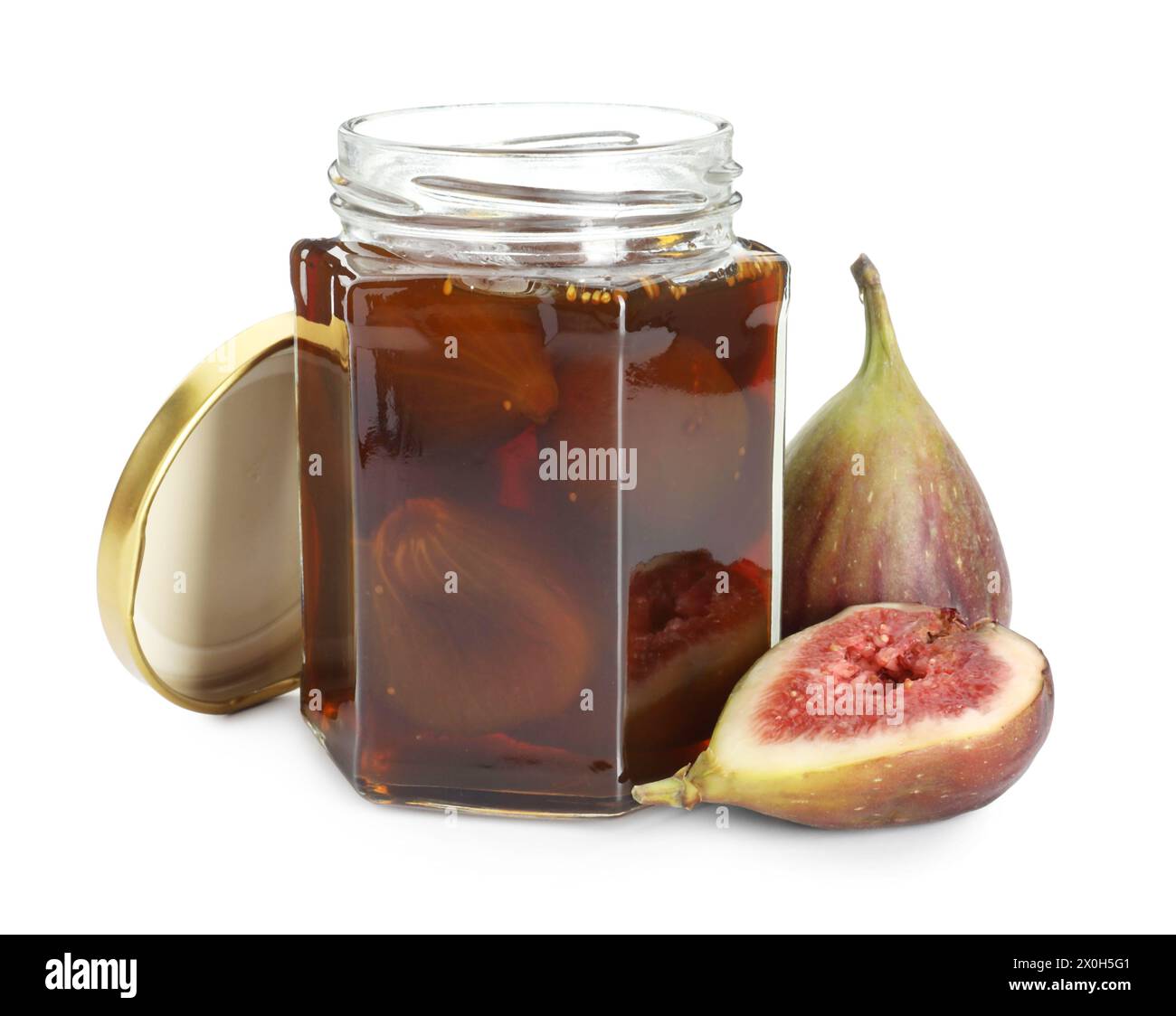 Open jar canned sweet Cut Out Stock Images & Pictures - Alamy
