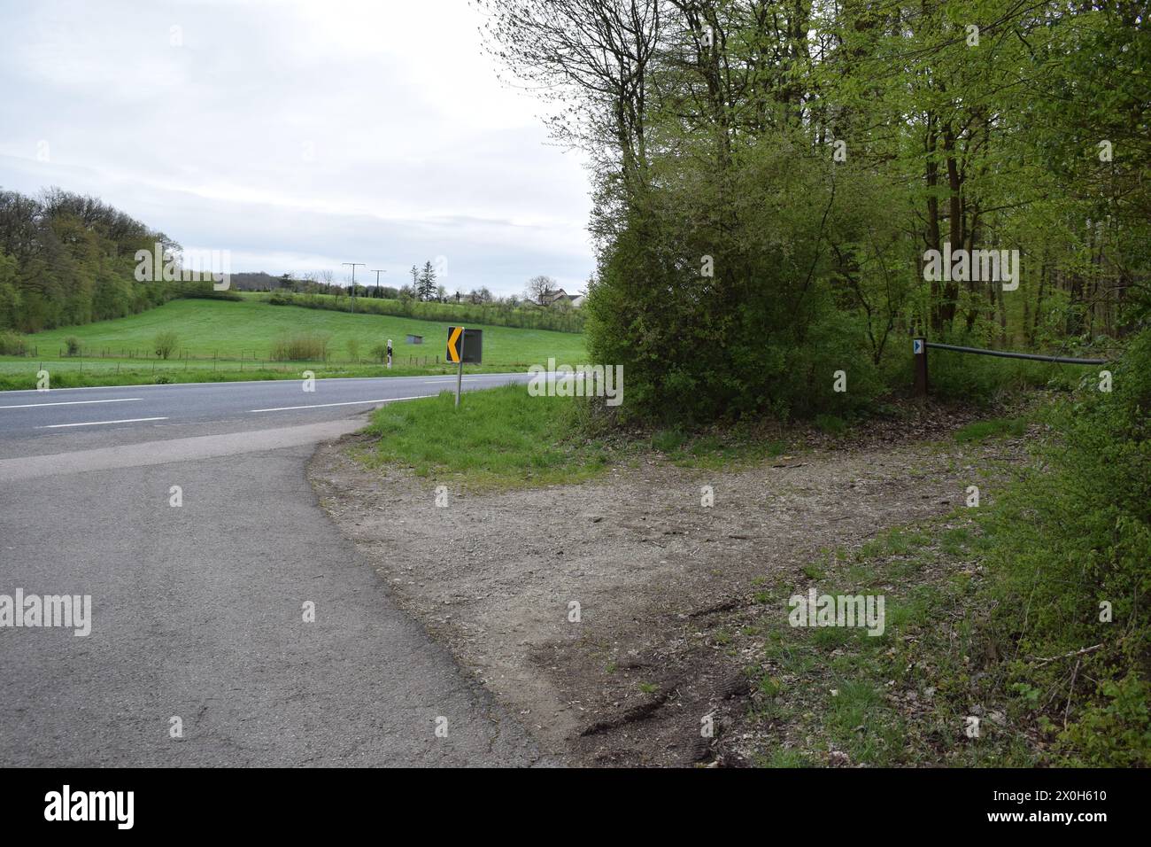 farmland and farm road in rural Luxembourg Stock Photo - Alamy