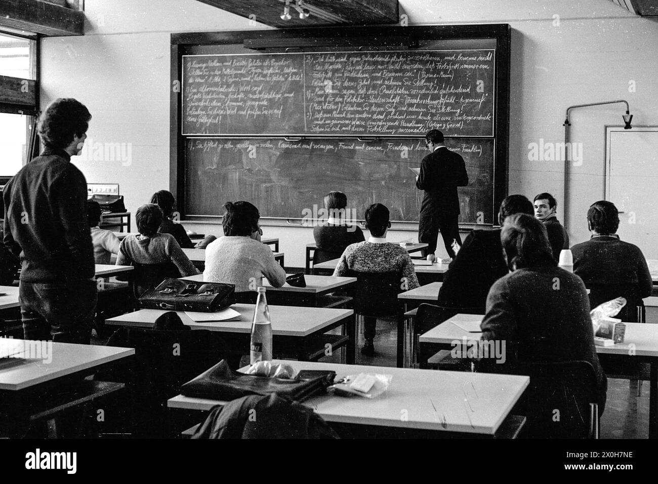 Abitur students Black and White Stock Photos & Images - Alamy