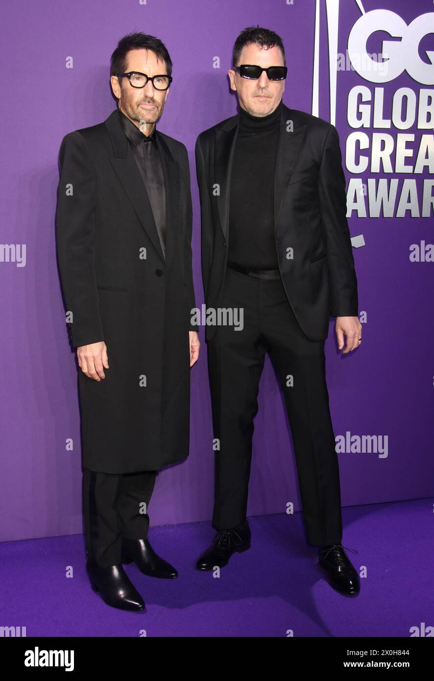 New York, NY, USA. 11th Apr, 2024. Trent Reznor and Atticus Ross at the 2nd Annual GQ Global ...