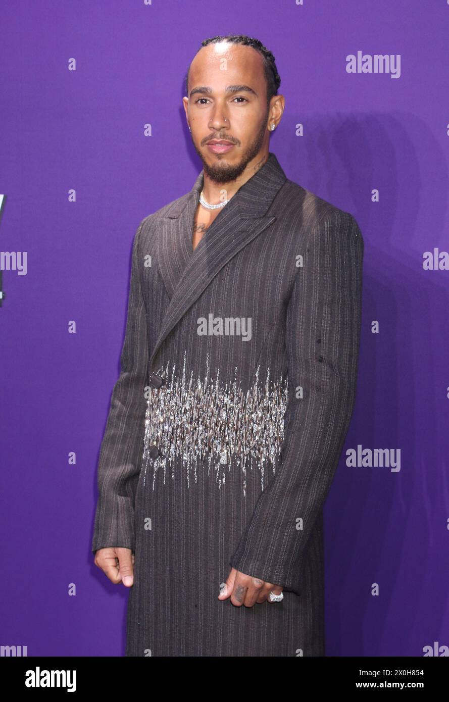 New York, NY, USA. 11th Apr, 2024. Lewis Hamilton at the 2nd Annual GQ ...