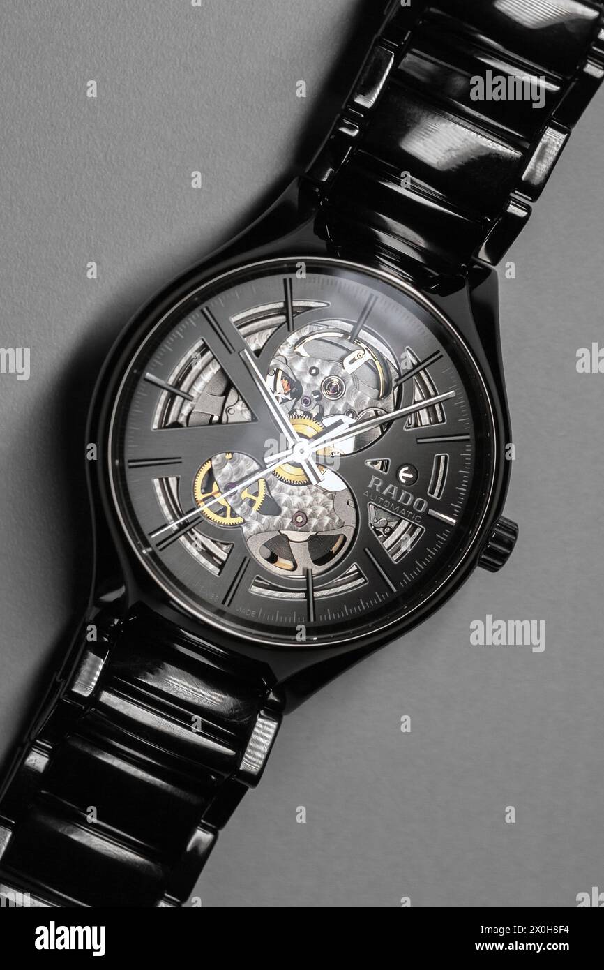 Lengnau, Switzerland - November 11, 2021: Rado True Open Heart ...