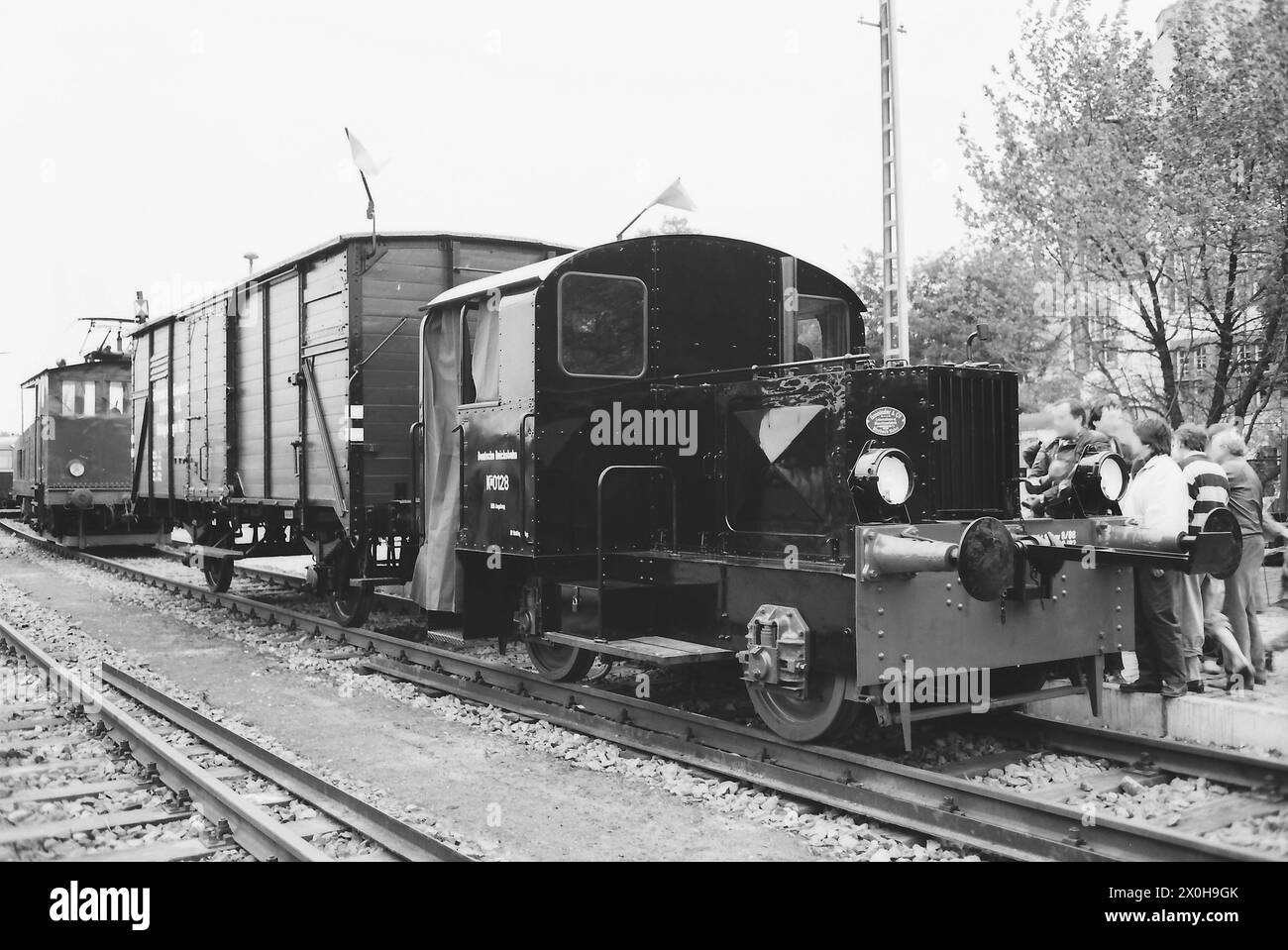 1988 is the year of the 150th anniversary of the railroad in Prussia ...