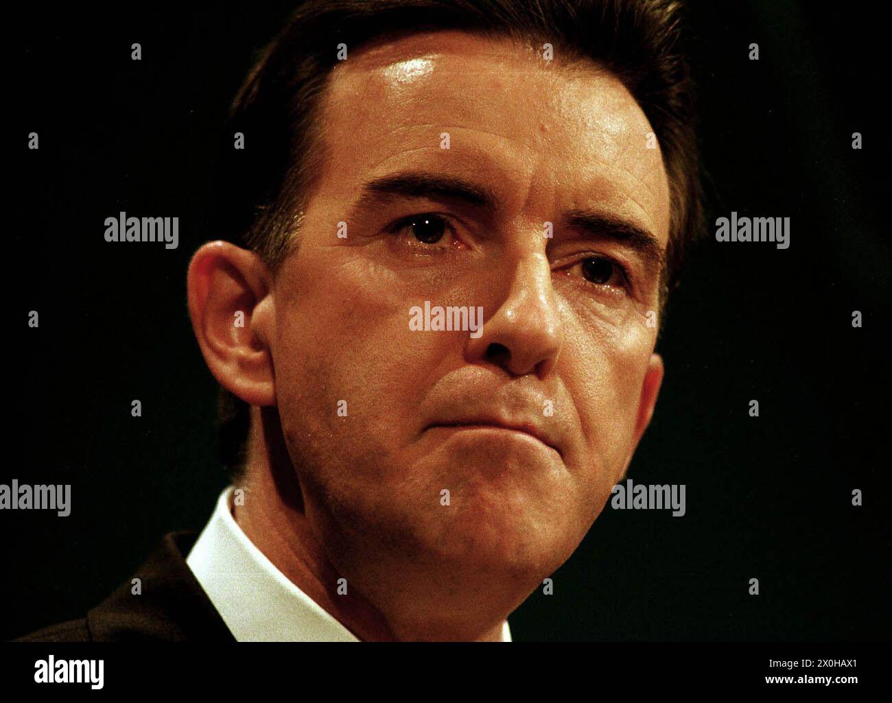 Peter Mandelson at the Labour Party Conference in Blackpool 1998 Stock ...