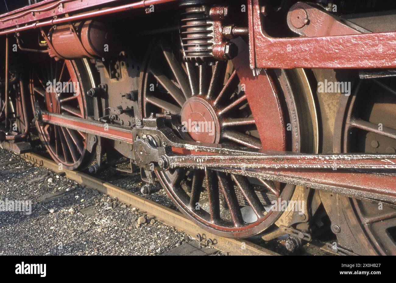 Steam locomotives sometimes run special trains on the Gütersloh ...