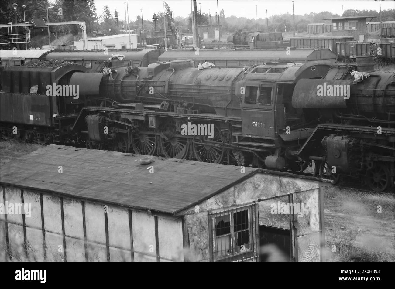 The steam locomotive era also came to an end in the GDR in the 1980s ...