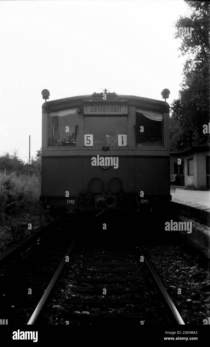 In 1972/1973, a quarter train of the S-Bahn still ran between ...