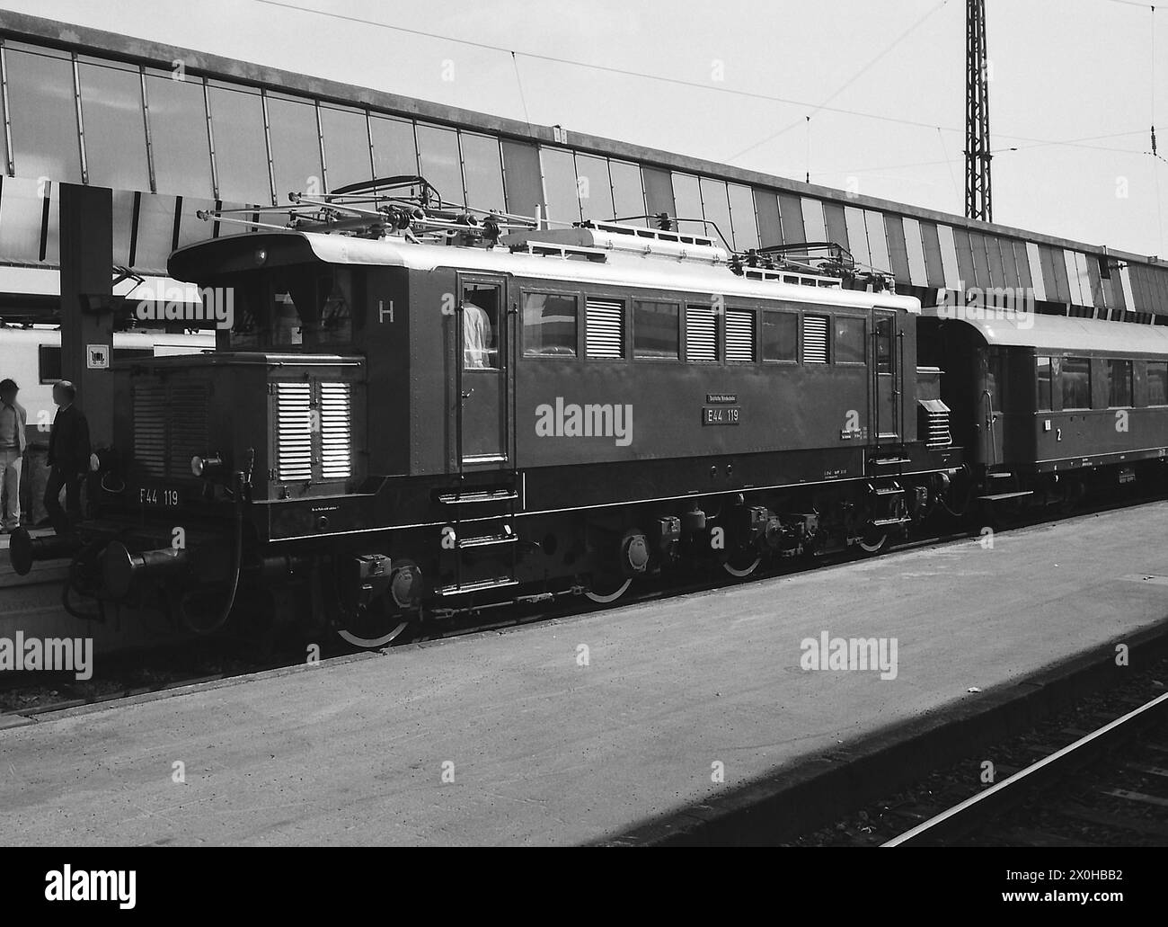 Nuremberg db locomotive e44 119 150 years german railways hi-res stock ...