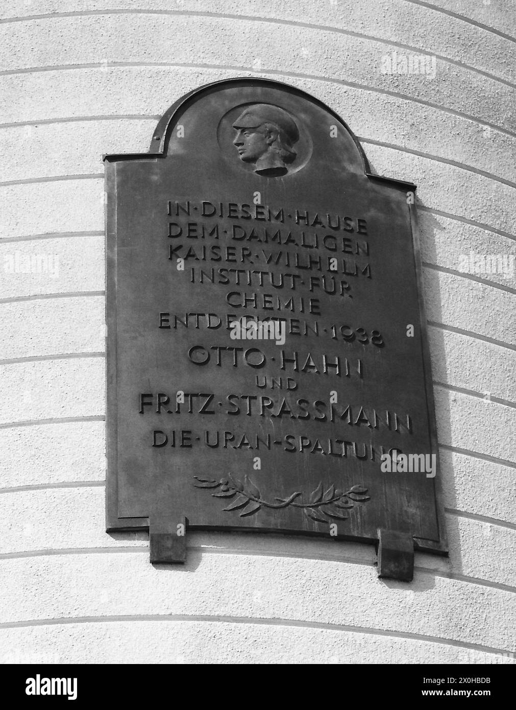 The plaque was probably put up after the war, so it is surprising that ...