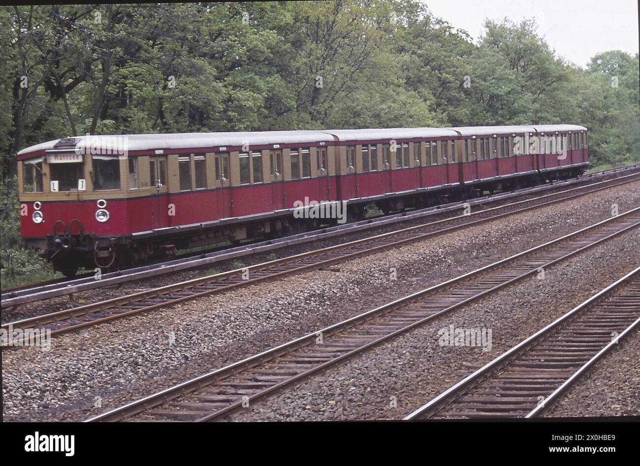 "This picture was taken standing along the line. A Stadtbahner, as this ...