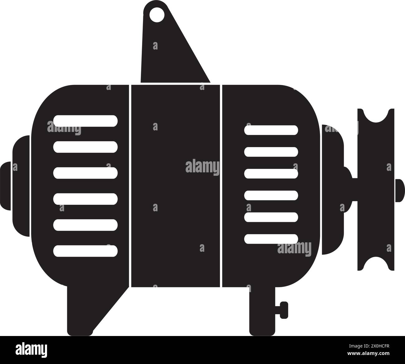 car alternator icon. car alternator design concept from auto parts ...