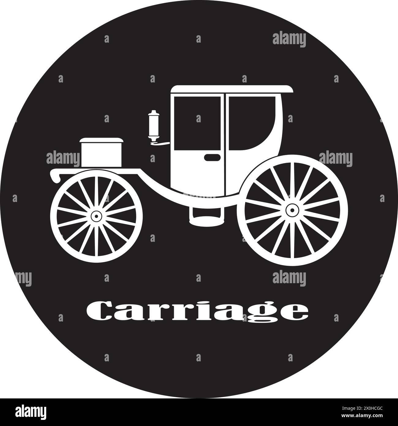 carriage icon vector illustration symbol design Stock Vector Image ...