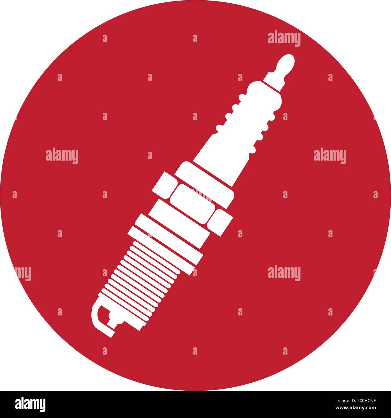 spark plug icon vector illustration symbol design Stock Vector Image ...