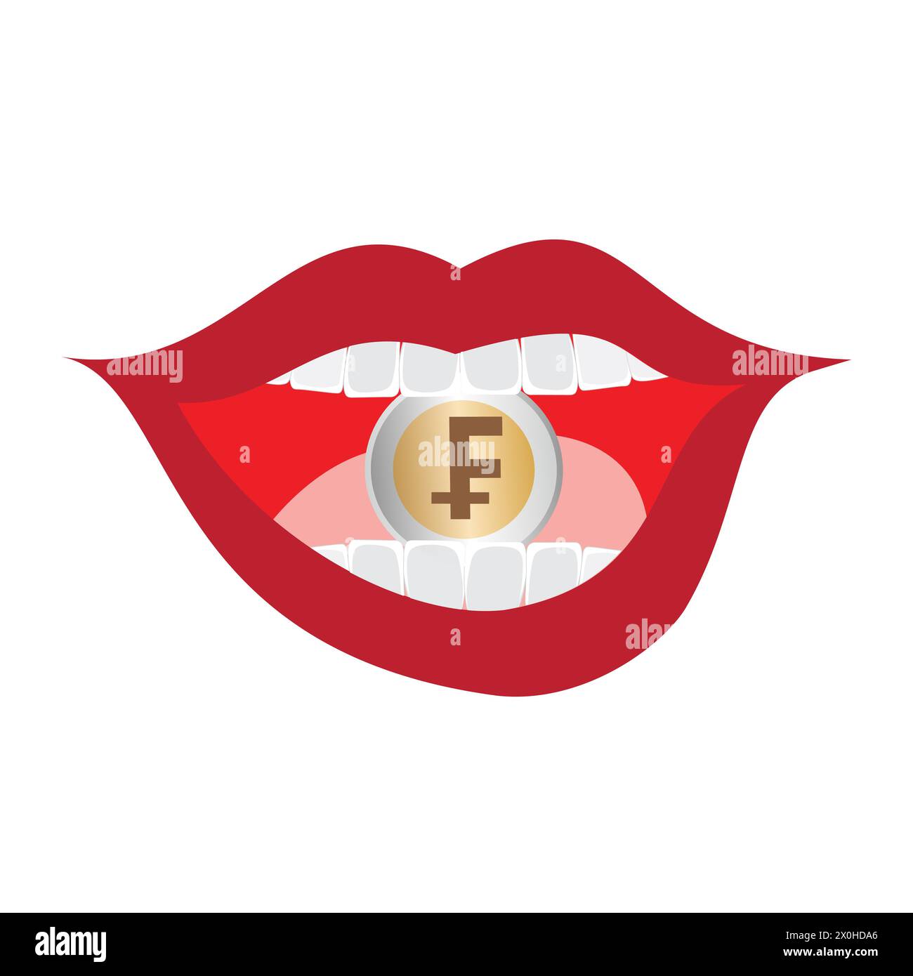 Mouth inside Stock Vector Images - Alamy