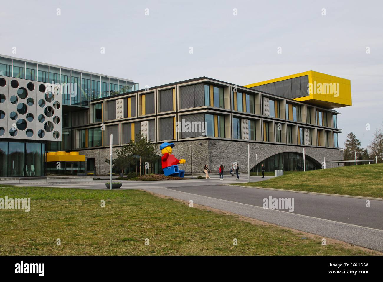 Exterior of Lego headquarters Billund Denmark April 2024 Stock Photo ...