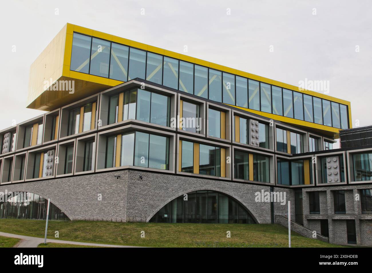 Exterior of Lego headquarters Billund Denmark April 2024 Stock Photo ...