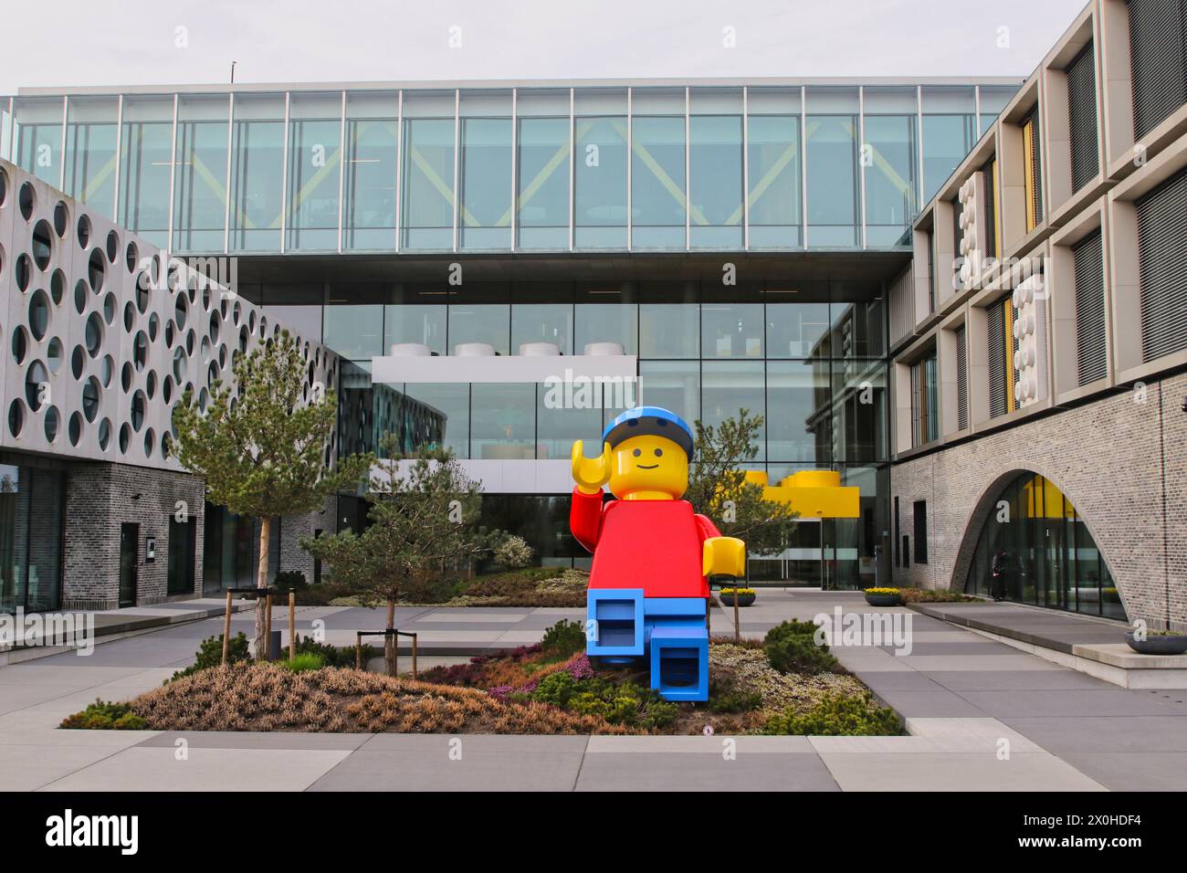 Exterior of Lego headquarters Billund Denmark April 2024 Stock Photo ...