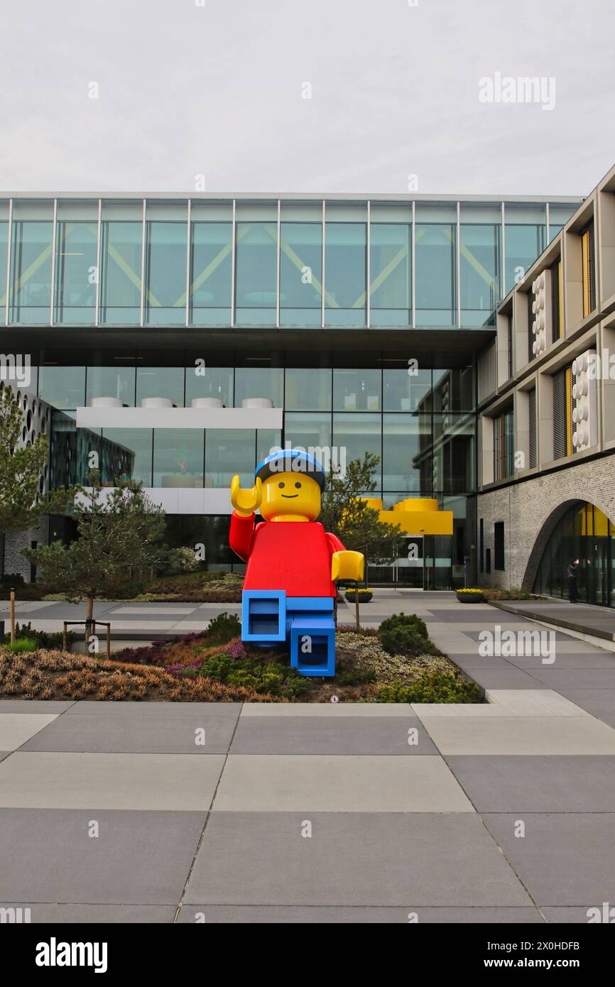 Exterior of Lego headquarters Billund Denmark April 2024 Stock Photo ...