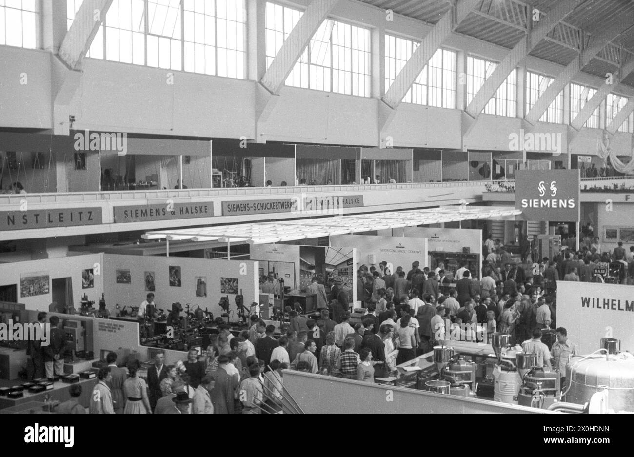International exhibition of architecture Black and White Stock Photos ...