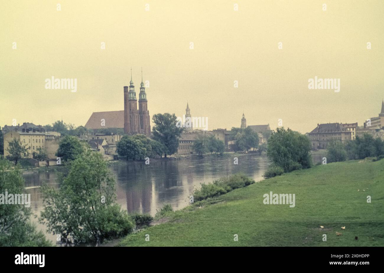 City panorama opole towers church hi-res stock photography and images ...