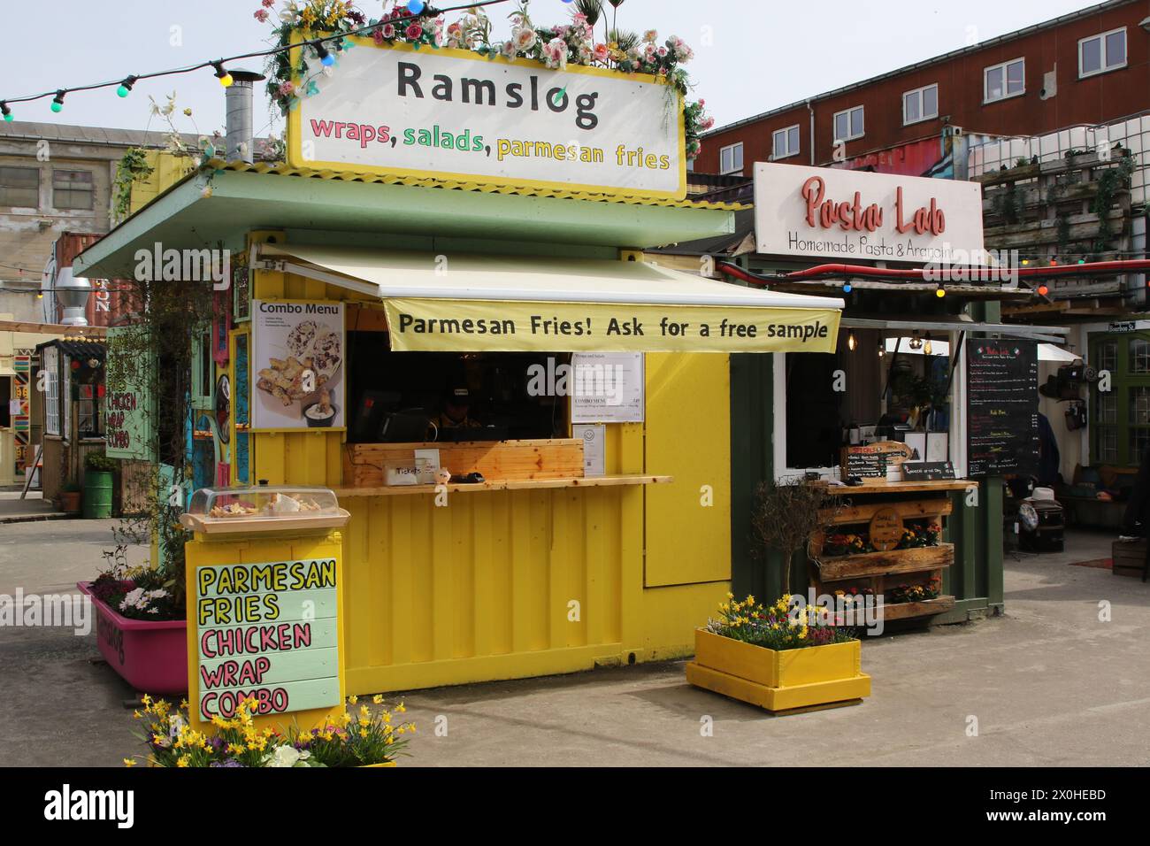 Ramslog street food stand reffen hi-res stock photography and images ...