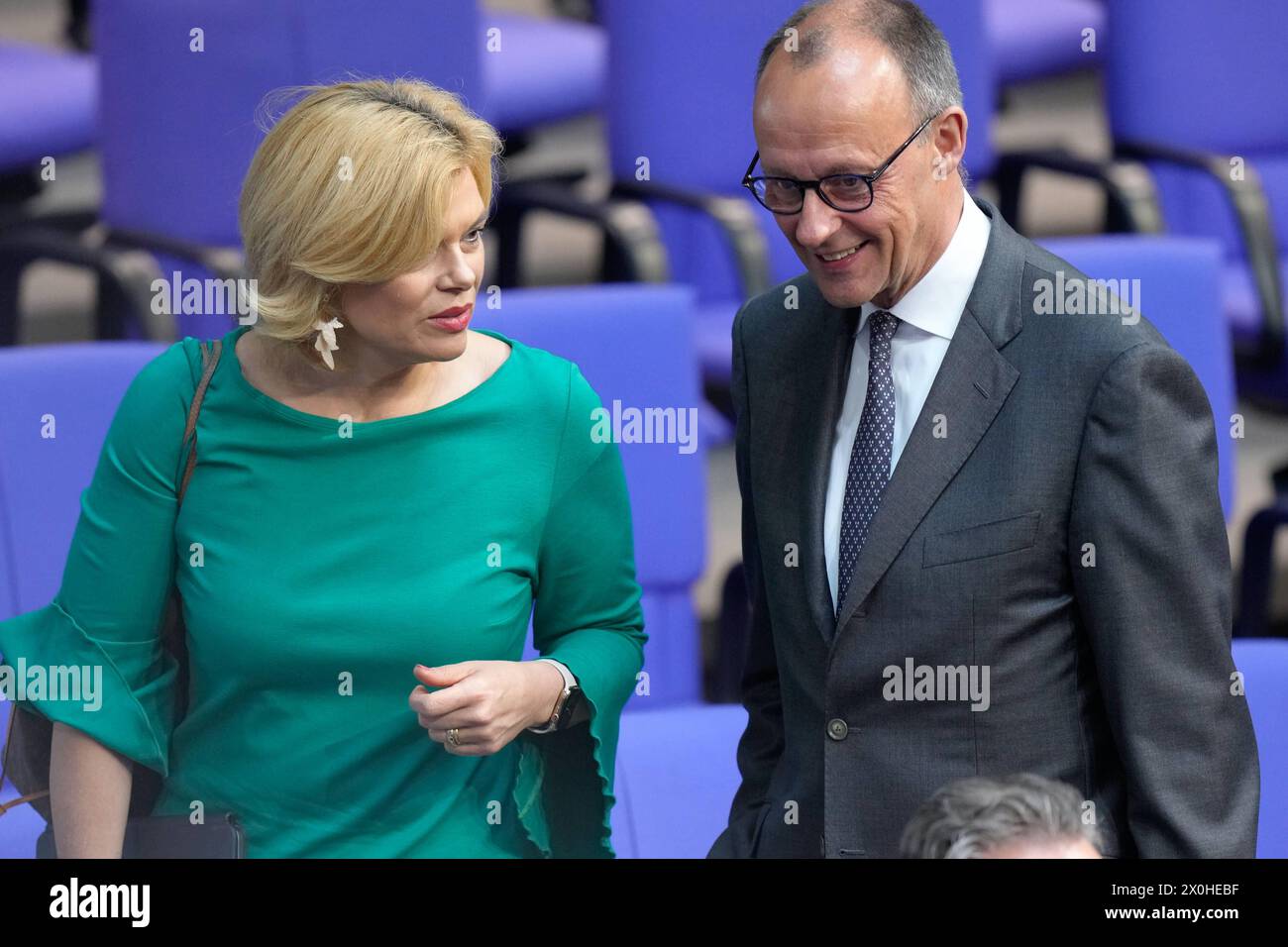 Deutscher Bundestag, 164. Plenarsitzung Julia Kloeckner gemeinsam mit dem CDU Vorsitzenden ...