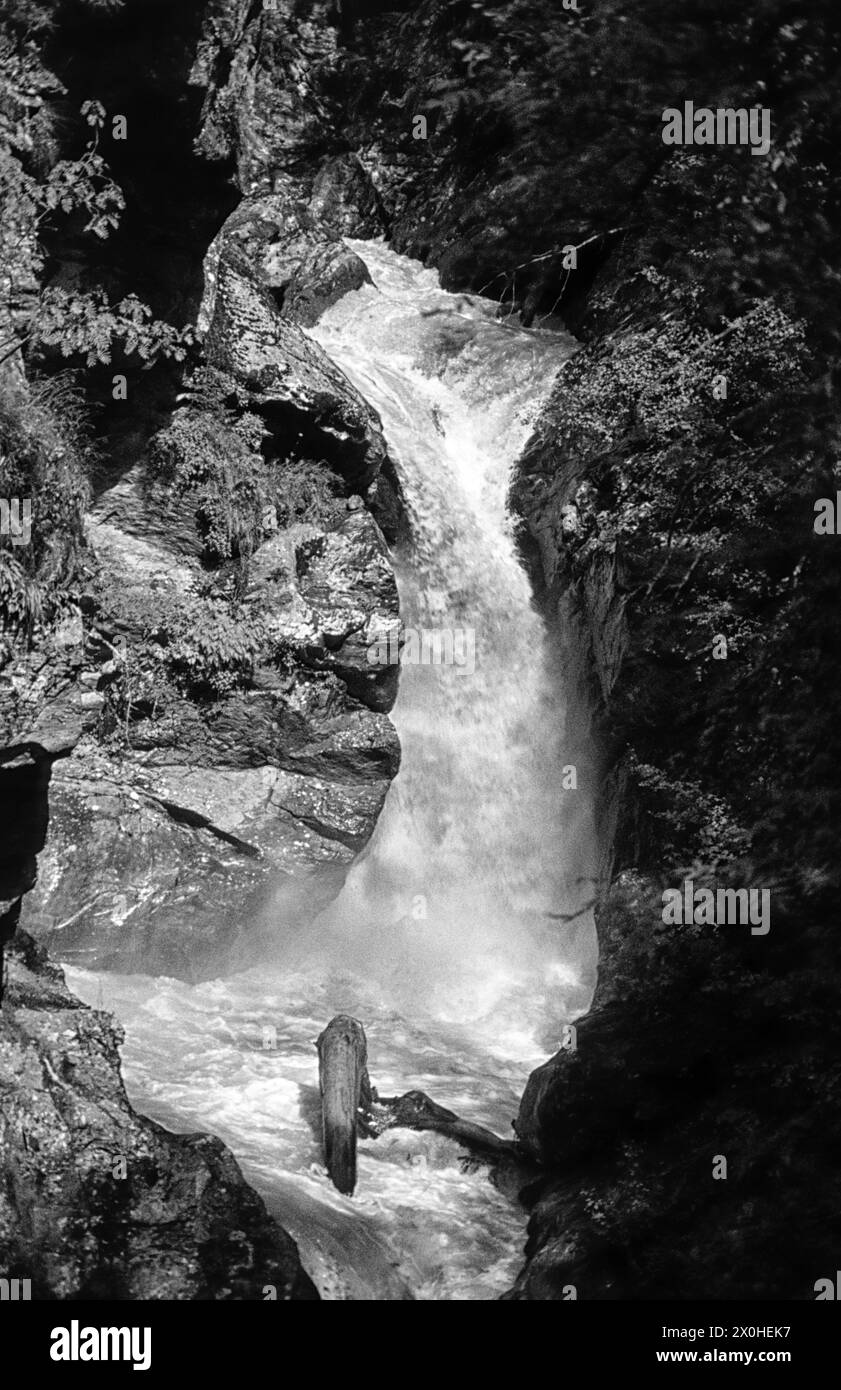 The Windach Gorge 1970/1971 [automated translation] Stock Photo - Alamy