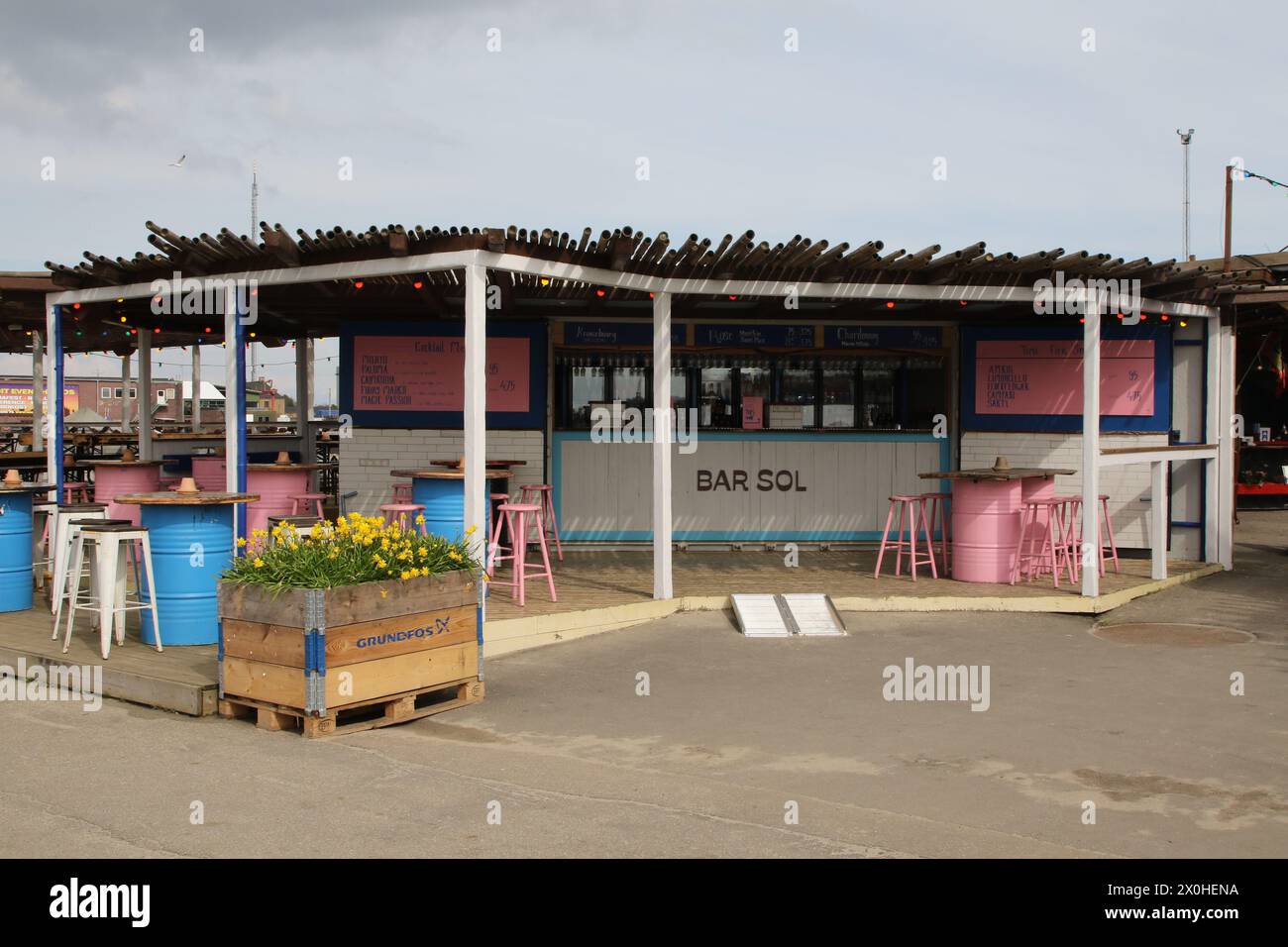 Exterior of Bar Sol Refen Copenhagen Denmark April 2024 Stock Photo - Alamy