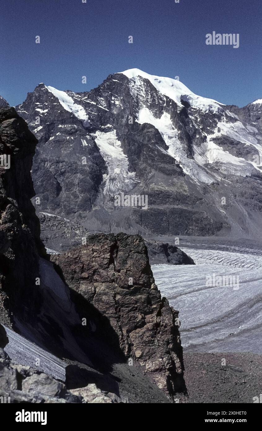 View of Piz Morteratsch [automated translation] Stock Photo - Alamy