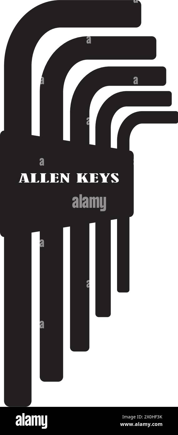 allen keys icon vector illustration symbol design Stock Vector Image ...