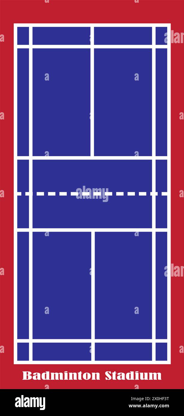 Badminton court icon vector illustration symbol design Stock Vector ...