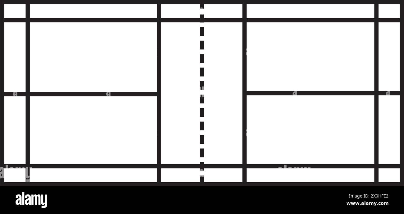 Badminton court Black and White Stock Photos & Images - Alamy