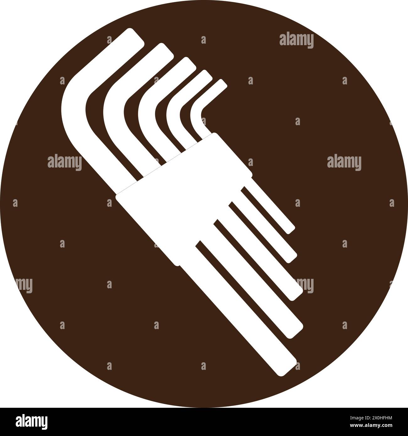 allen keys icon vector illustration symbol design Stock Vector Image ...