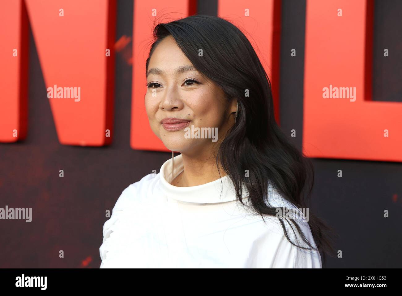 LOS ANGELES - APR 4: Stephanie Hsu at the Monkey Man Los Angelesw ...
