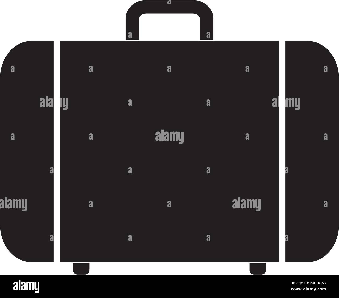suitcase icon vector illustration symbol design Stock Vector Image ...