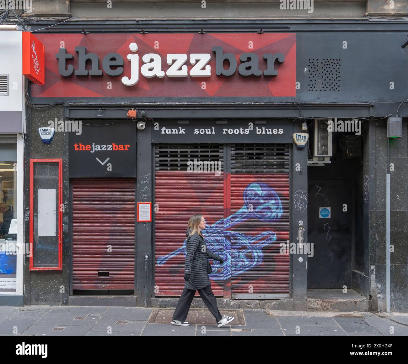 The Jazz Bar, Chambers Street, Edinburgh, Scotland, UK Stock Photo - Alamy