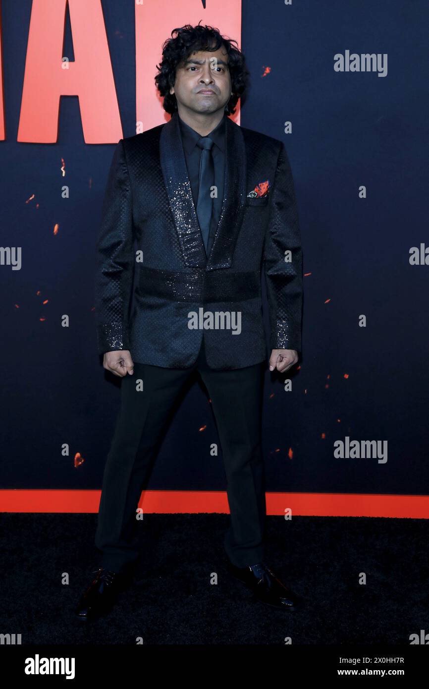 LOS ANGELES - APR 4: Pitobash at the Monkey Man Los Angelesw Premiere ...