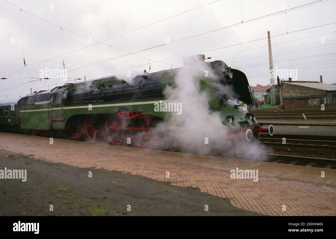 Steam locomotive BR 18 201, the fastest steam locomotive still licensed ...