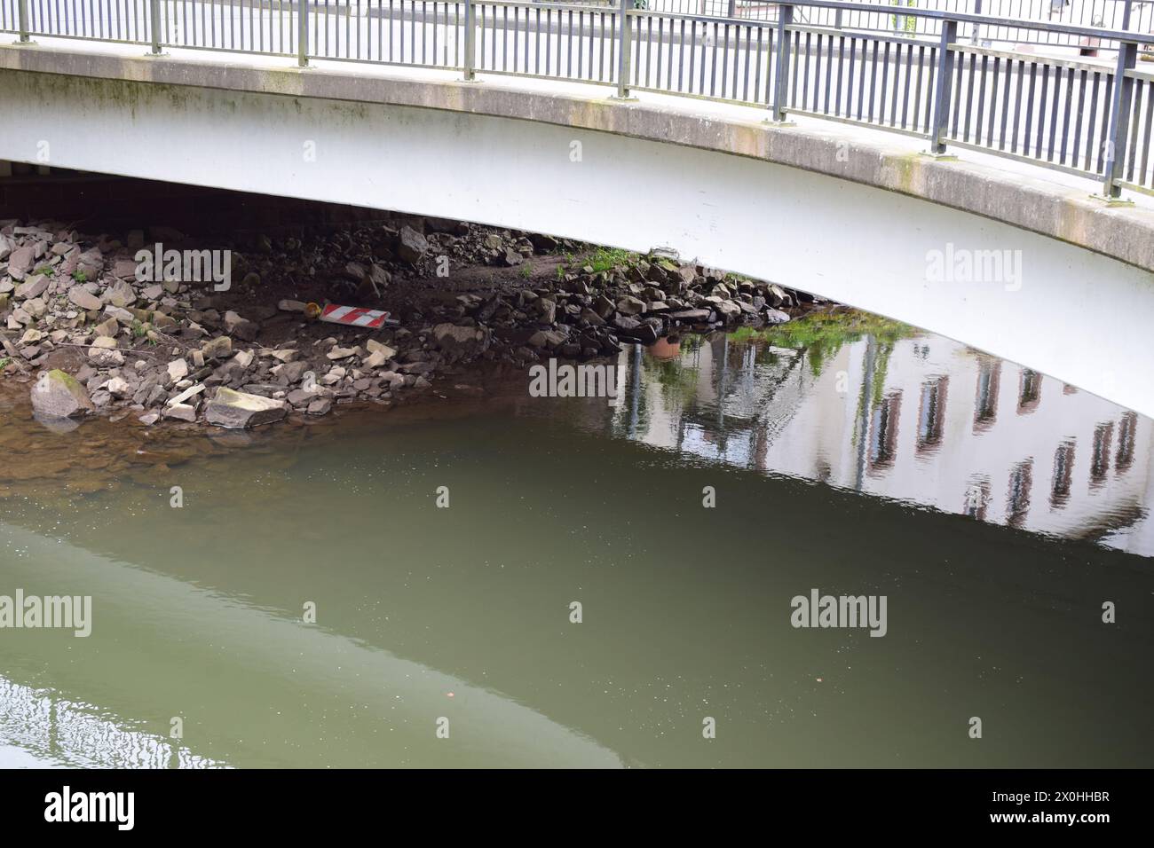 Bridge across village across river hi-res stock photography and images ...