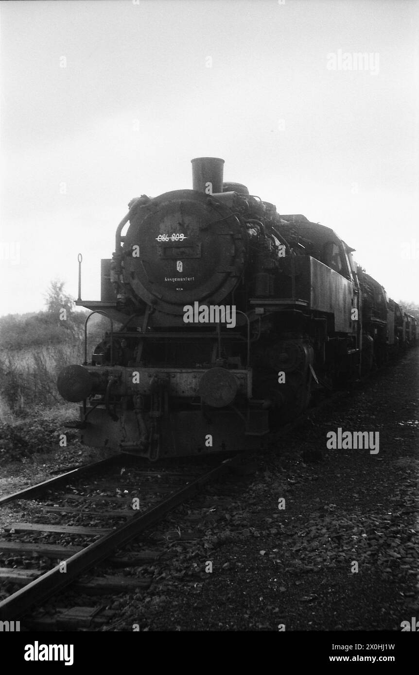 The transition from steam locomotives to diesel or electric locomotives ...