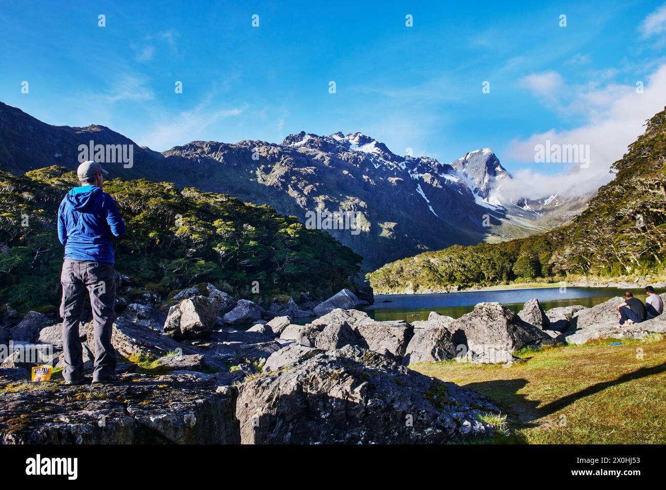 Trekking mount cook hi-res stock photography and images - Alamy